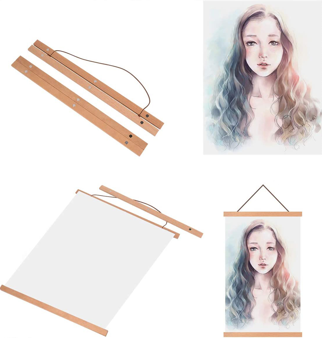 Magnetic Poster Frames - Painting By Numbers